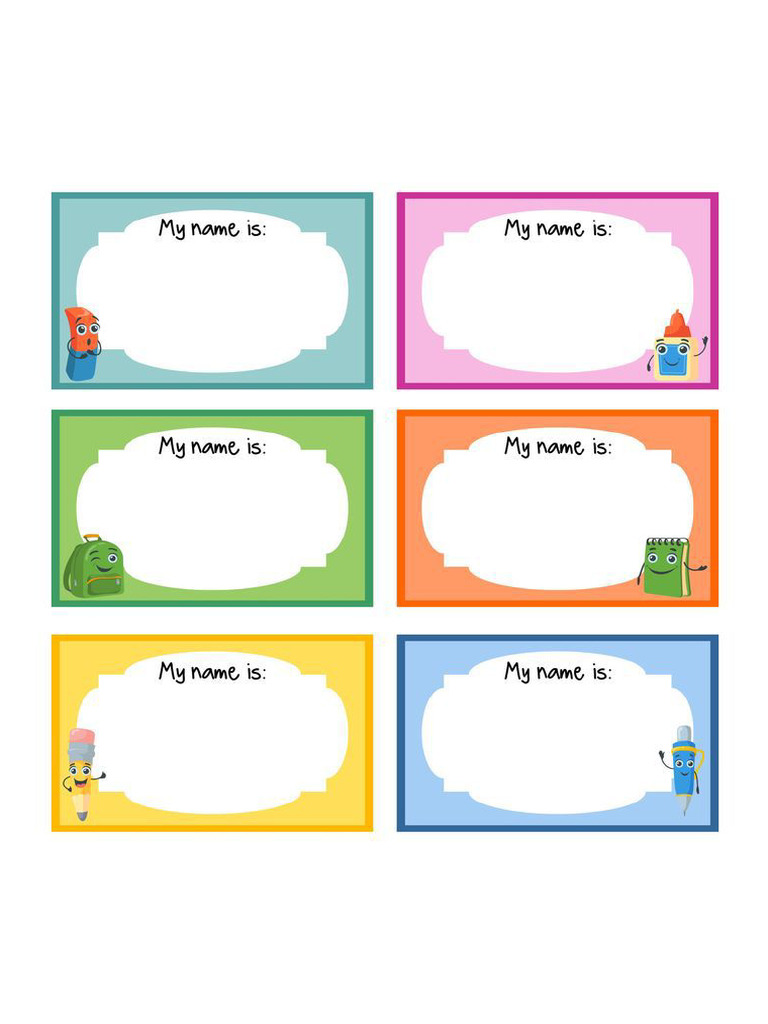Free Border Templates Printable Badge - Printablee | PDF