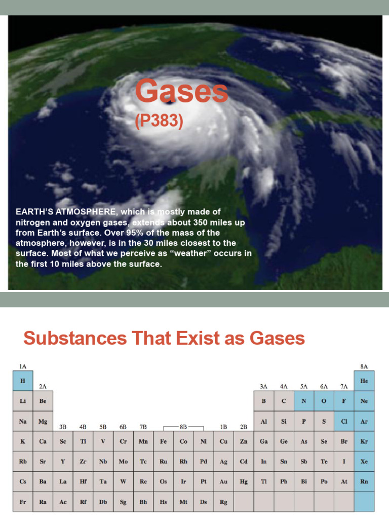 Gases Pdf Gases Molecules