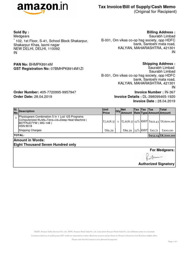 Invoice 2 | PDF | Invoice | Money