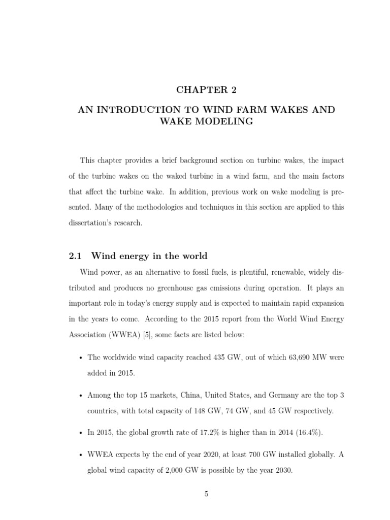 Wind Farm Wake Modeling and Analysis of Wake Impacts in A Wind Fa-26-41 | Download Free PDF ...