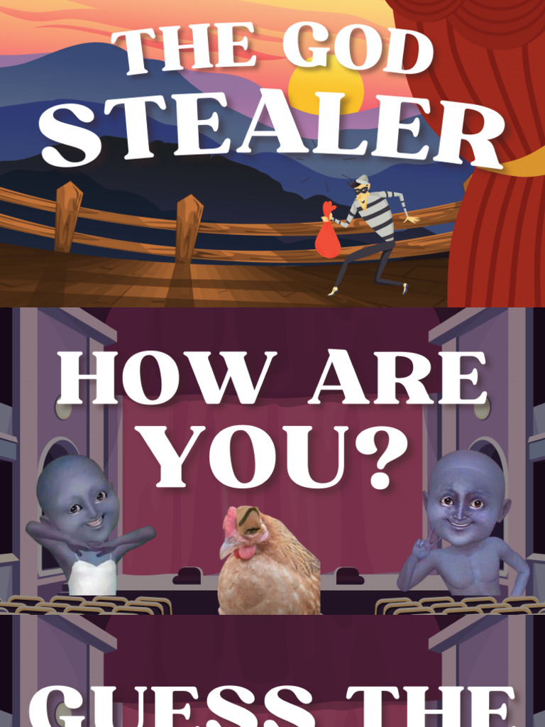 The God Stealer - Group 1 PeTa | PDF