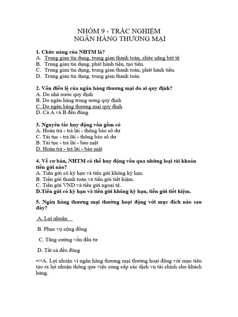 20 Câu Nhtm Hoàn Chỉnh | PDF