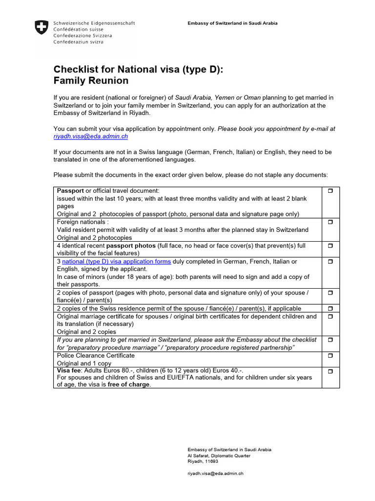Family Reunion Visa Requirements en 1 | PDF | Travel Visa | Passport
