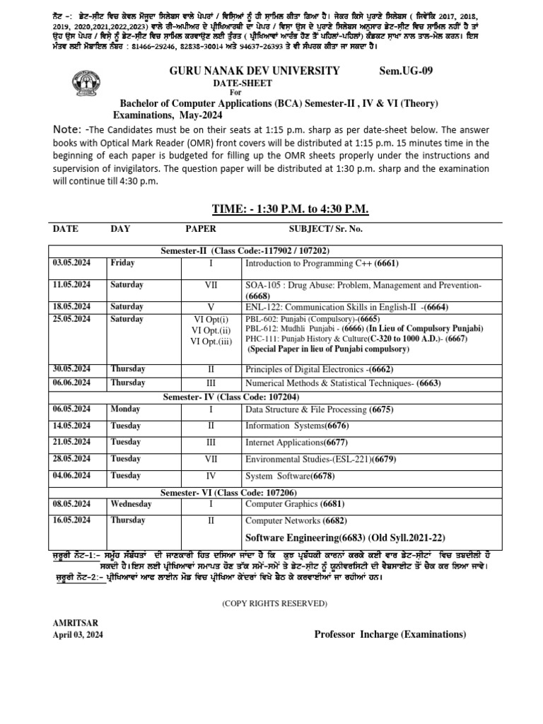 20245UGSEM3698 | PDF | Computing | Computer Science