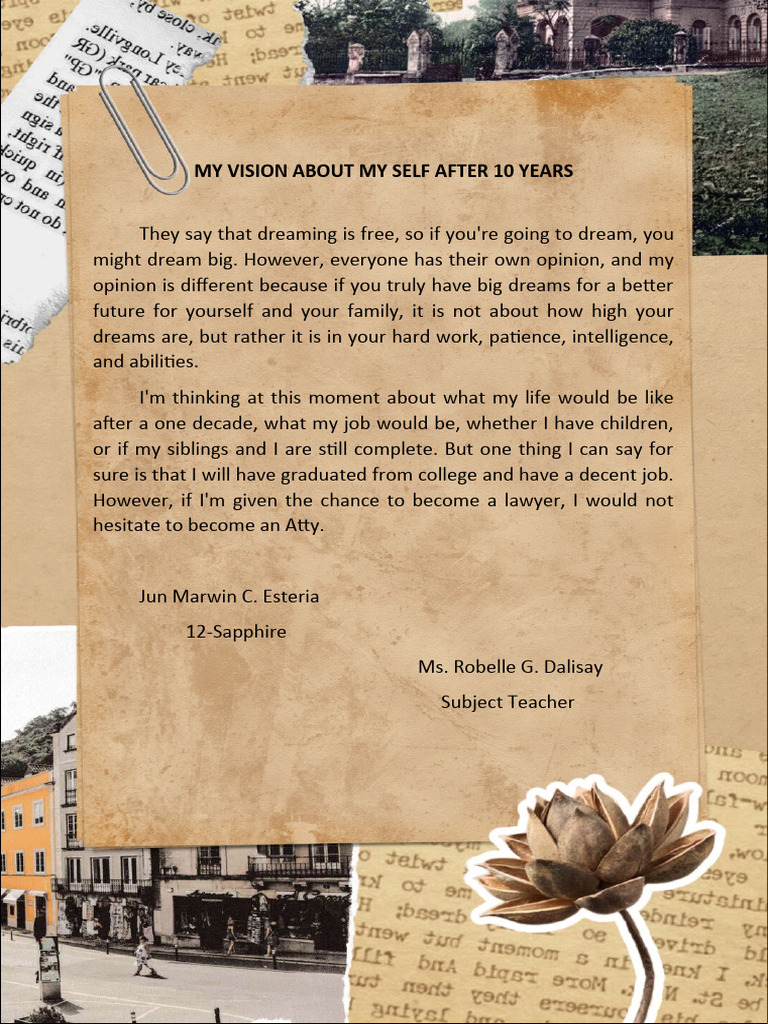 My 10-Year Vision for the Future | PDF