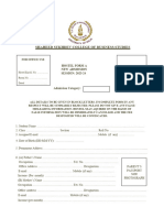 Hostel Application Form Template | PDF