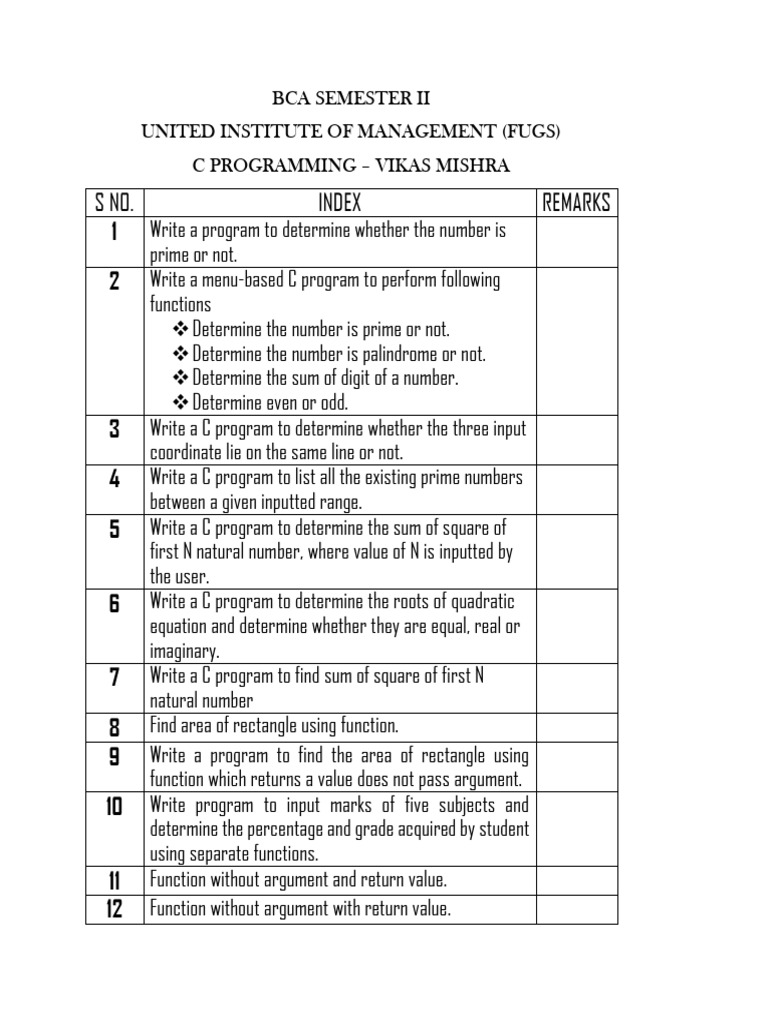 Programs | PDF | Matrix (Mathematics) | Numbers