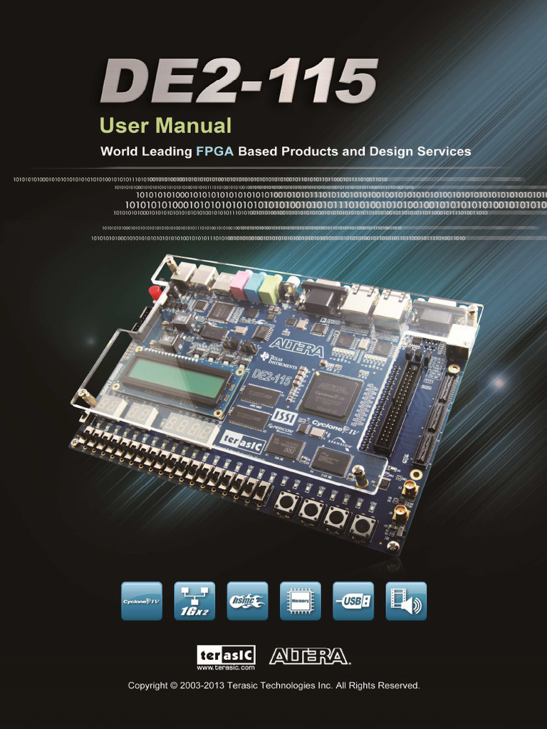 DE2 115中文使用手册 | PDF