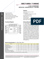 HB100 Microwave Sensor Module Datasheet | PDF | Microwave | Hertz