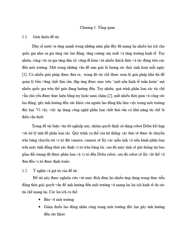 Chương 1 Tong Quan | PDF