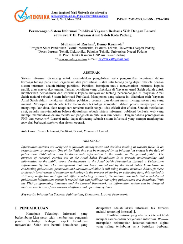 Muhammad Rayhan 2020 | PDF | Bisnis | Komputer