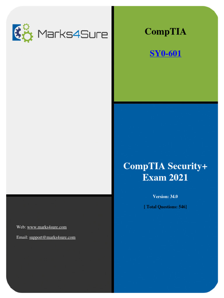 SY0-601 No Per | Download Free PDF | Computer Virus | Security