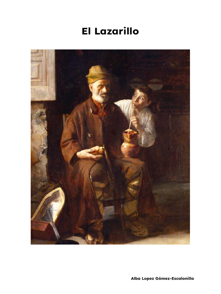 Análisis de "El Lazarillo" y su Autoría | PDF