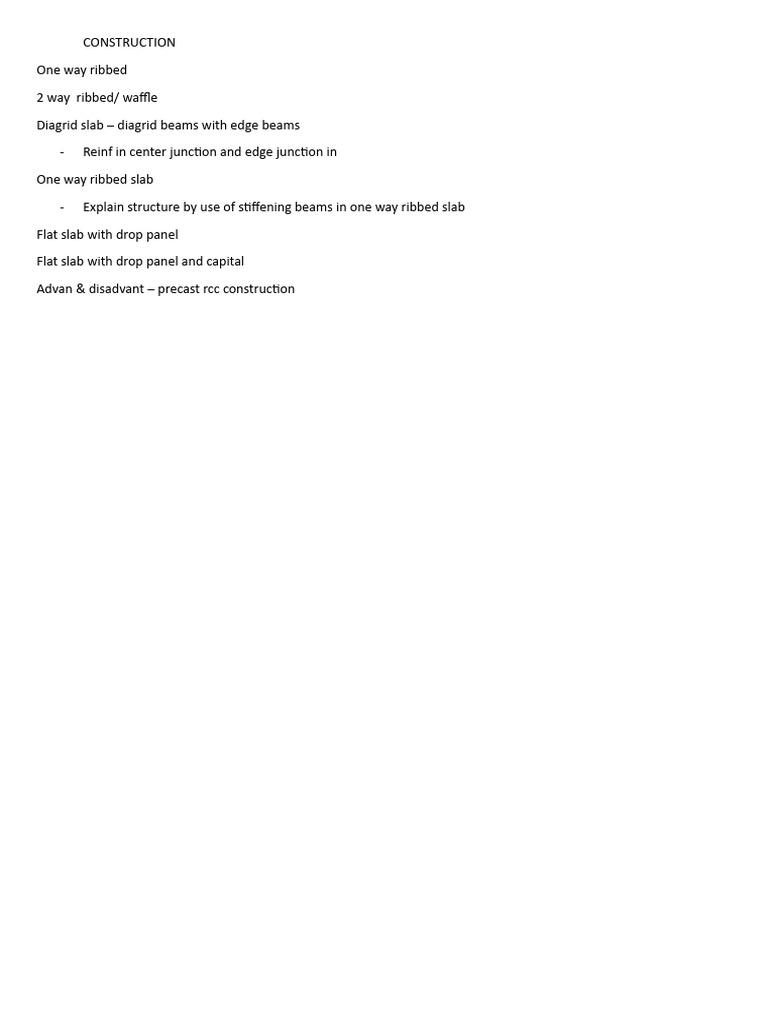 Construction | PDF | Technology & Engineering