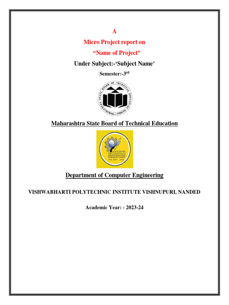 Mini Project Report | Download Free PDF | Career And Technical ...