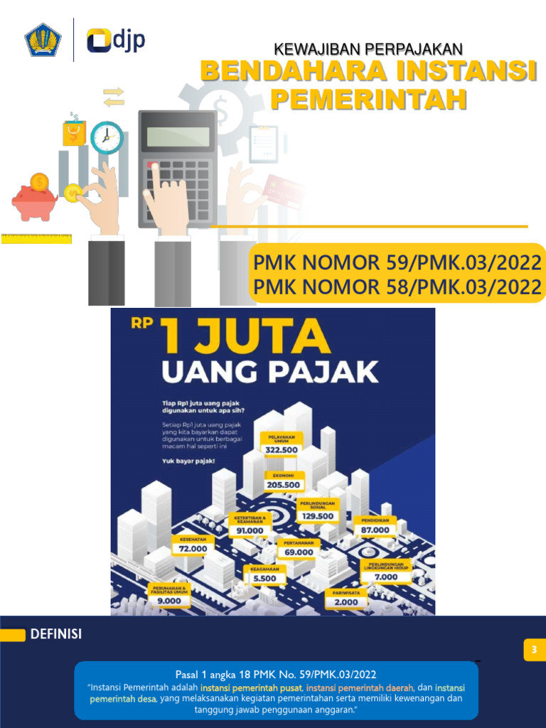 Kewajiban Pajak Bendahara Instansi Pemerintah | PDF