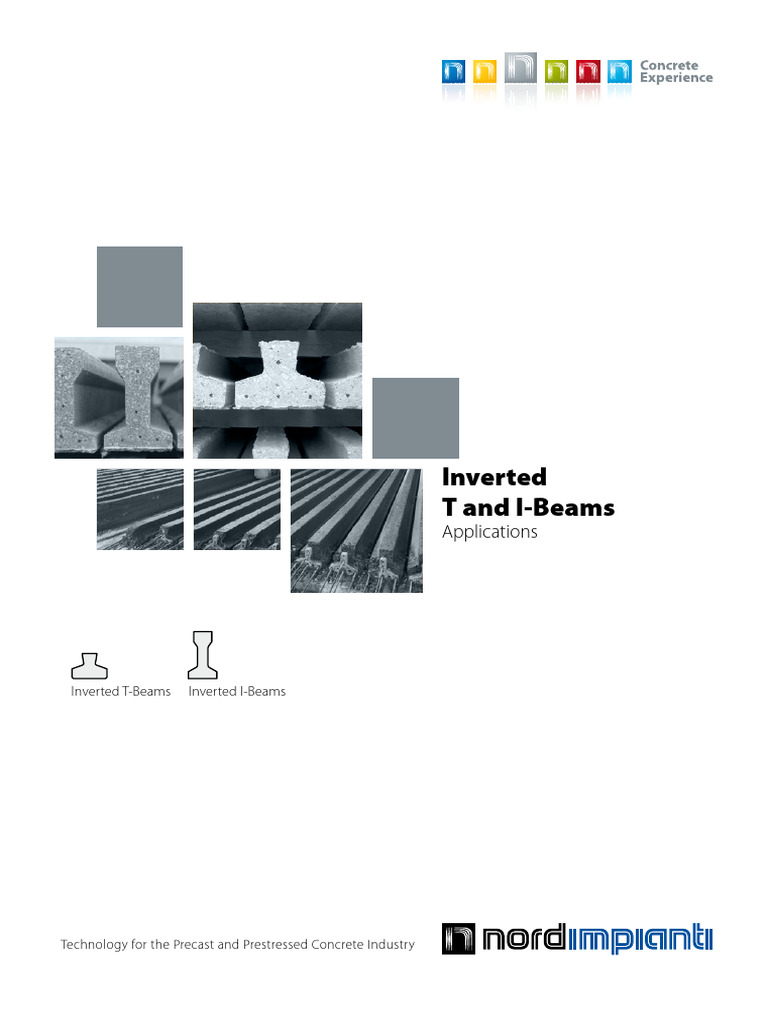 Inverted T and I-Beams for Construction | PDF | Concrete | Prestressed ...