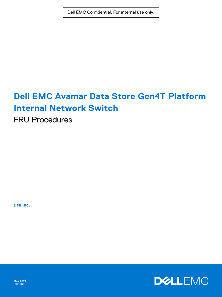 Gen4t - Hardware - Installation - Dell Switch | PDF | Electrostatic ...