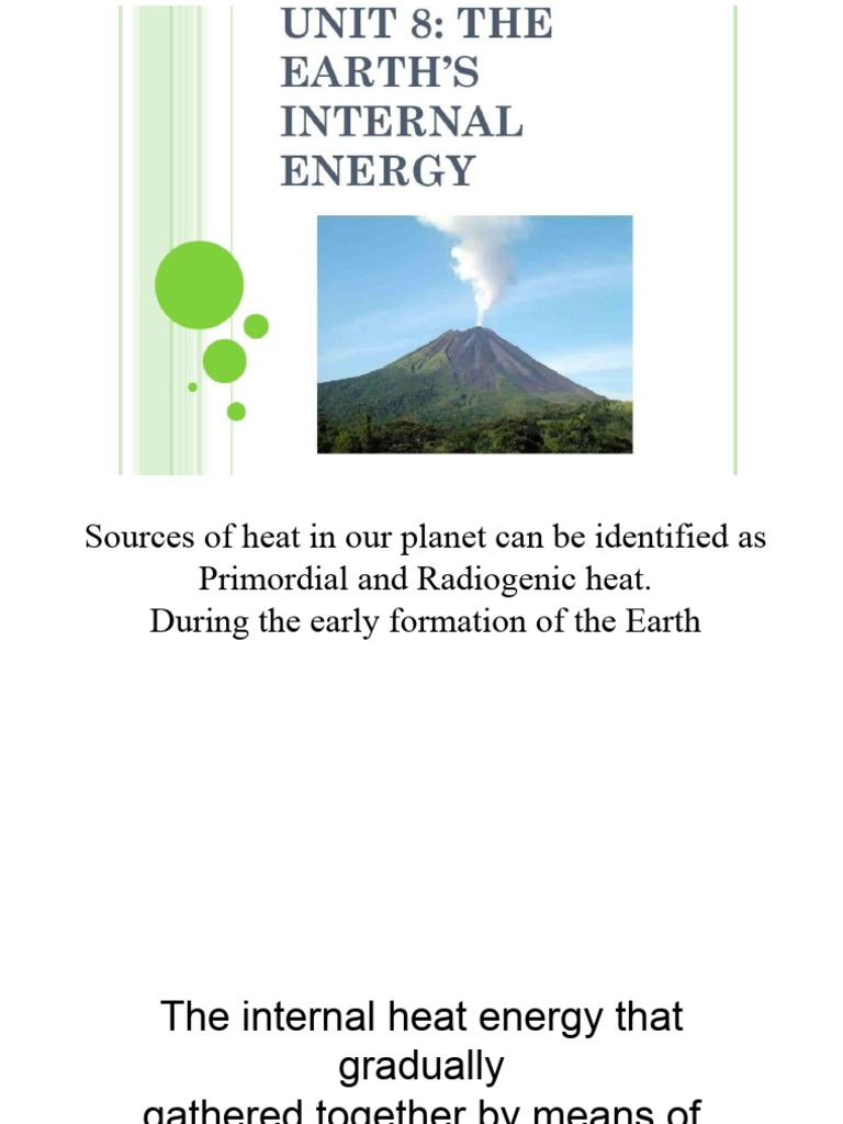 Earth's Primordial and Radiogenic Heat | PDF