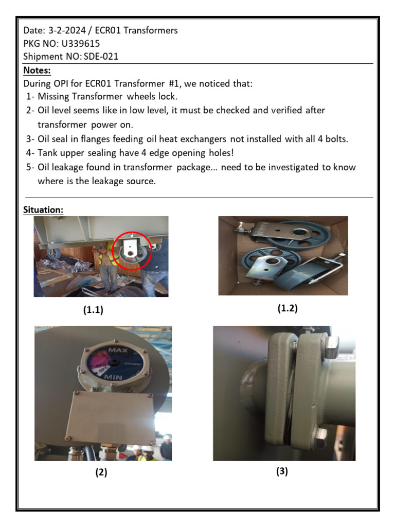 SDE-021 ECR01 TRFOs | PDF | Transformer