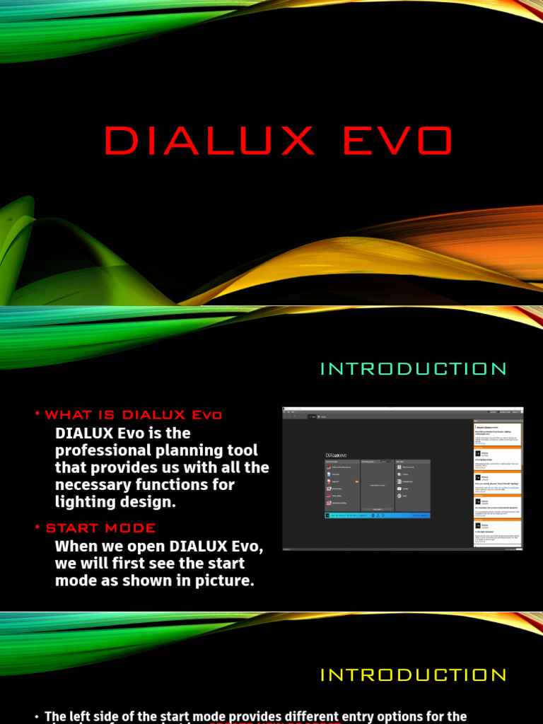 Dialux Evo | PDF