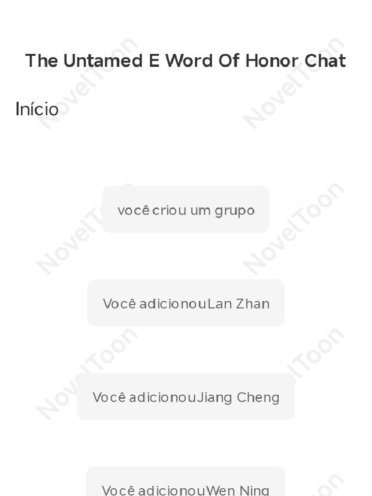 The Untamed E Word Of Honor Chat | PDF