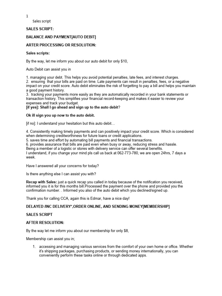 Sales Script | PDF | Antivirus Software | Malware