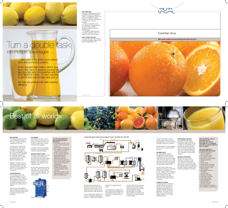 Essential Citrus | PDF | Juice | Diet & Nutrition