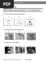 Brainy 6 Unit 2 Test | PDF