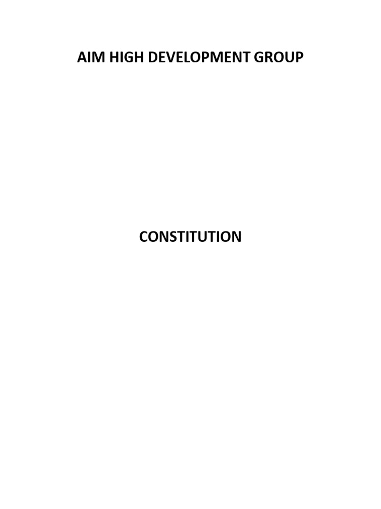 Aim High Development Group | PDF | Loans | Interest