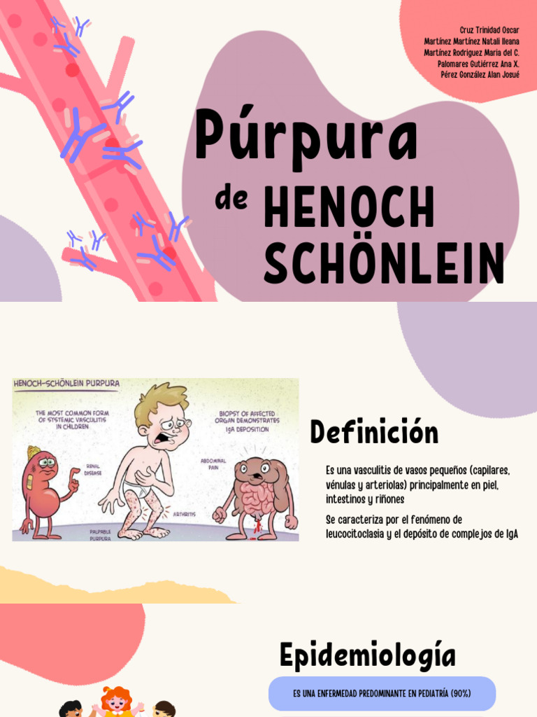 Púrpura de Schönlein Henoch - 20240228 - 135041 - 0000 | PDF ...