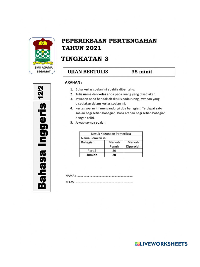 Form 3 Pdf