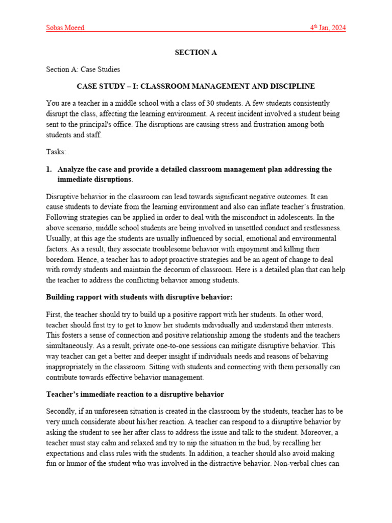 Section 3 | PDF | Teachers | Learning