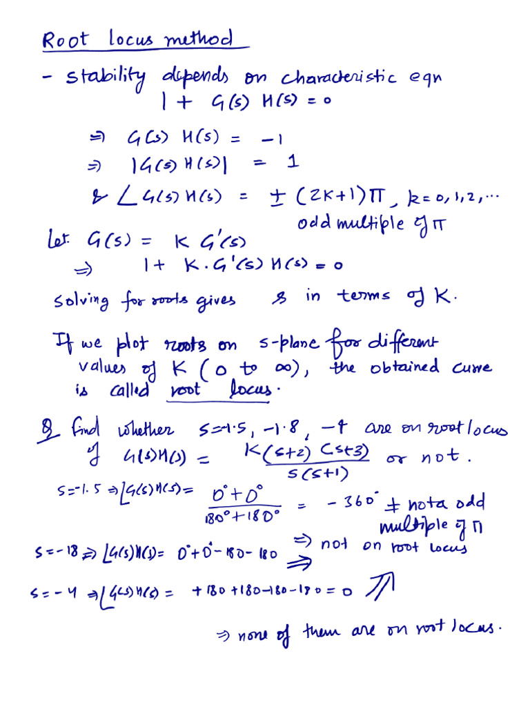 Root Locus | PDF