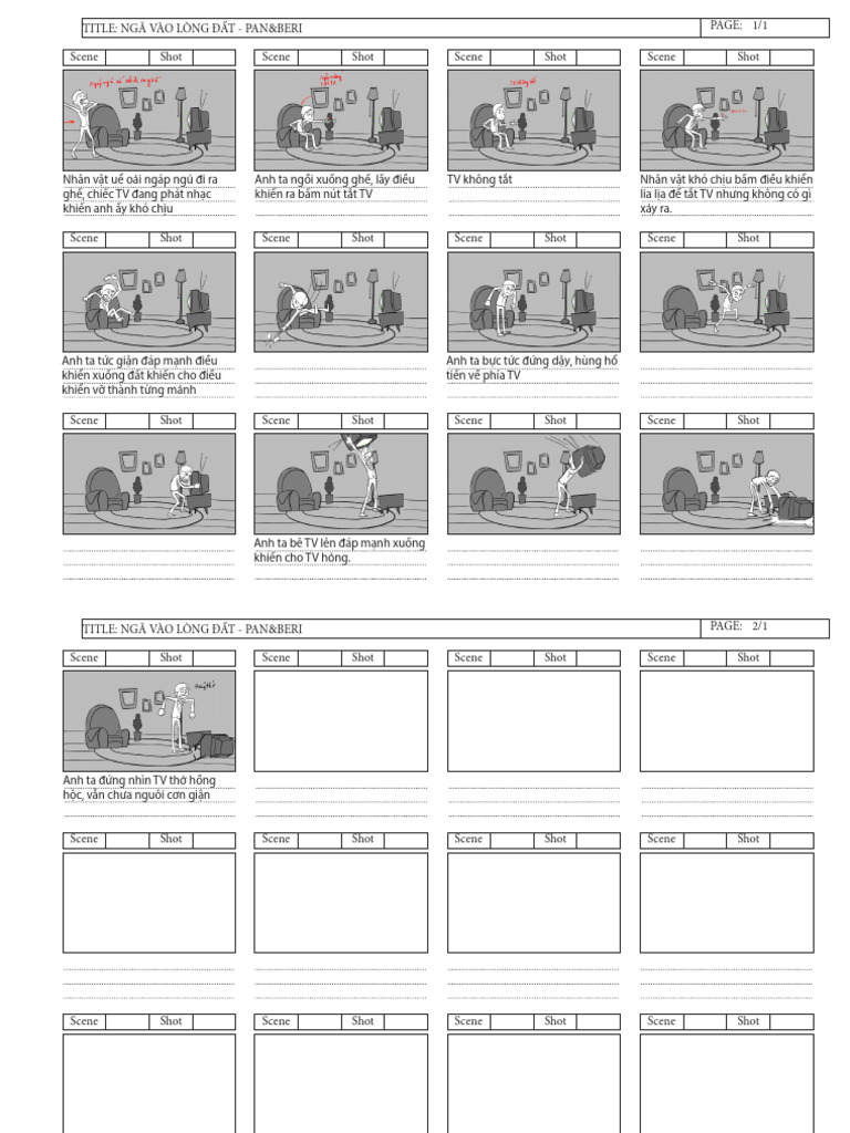 Storyboard Pan&beri | PDF