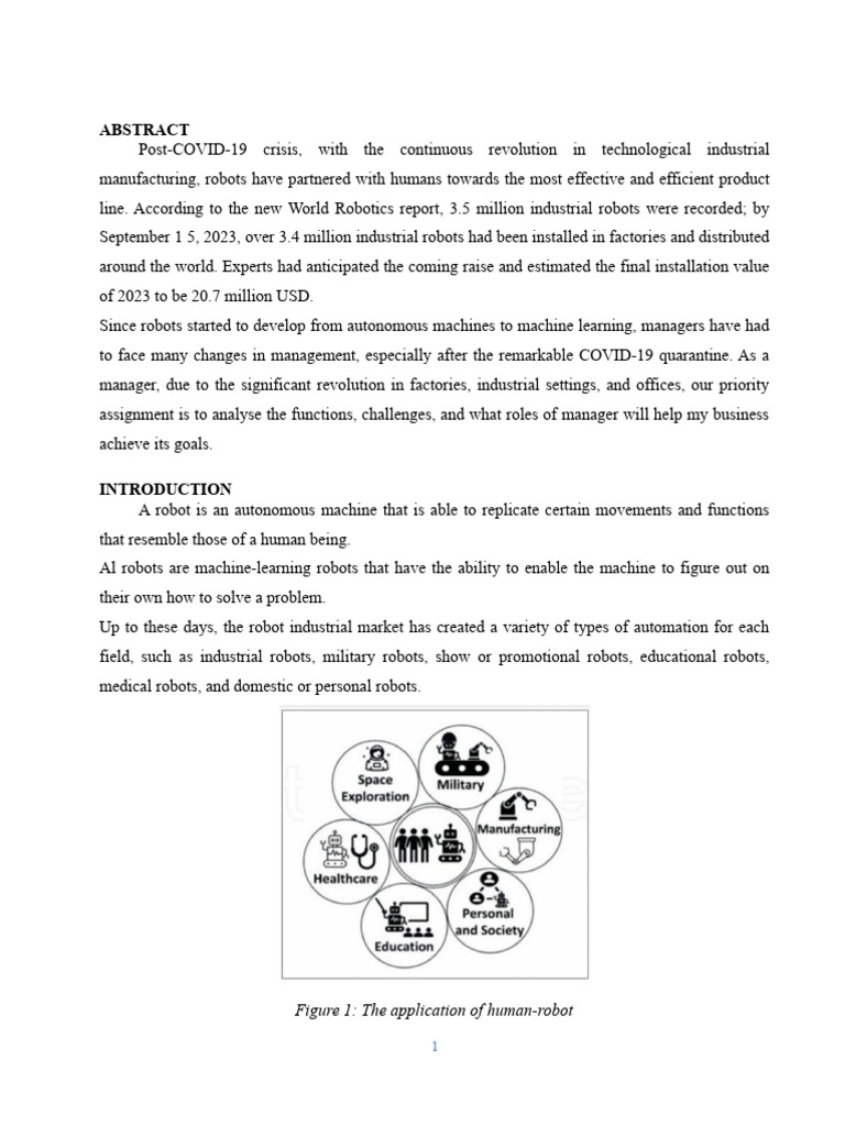 MGT 1 Chưa References | PDF | Robot | Robotics