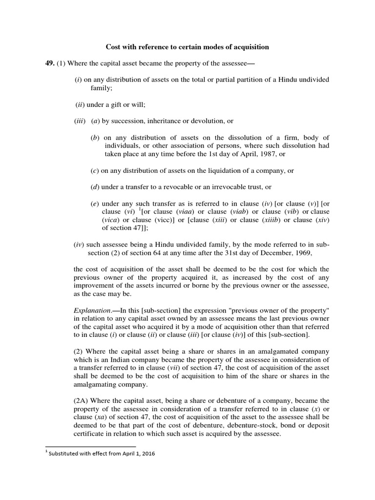 Section 49 | PDF | Mergers And Acquisitions | Securities (Finance)