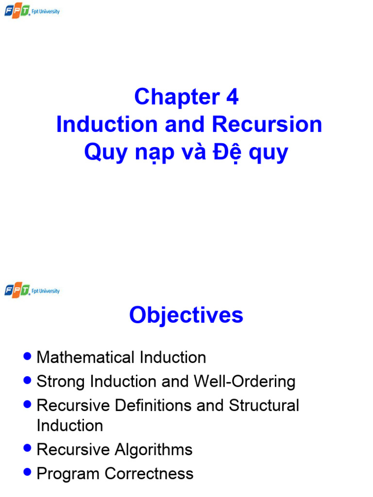 04-Induction and Recursion | PDF | Algorithms | Function (Mathematics)