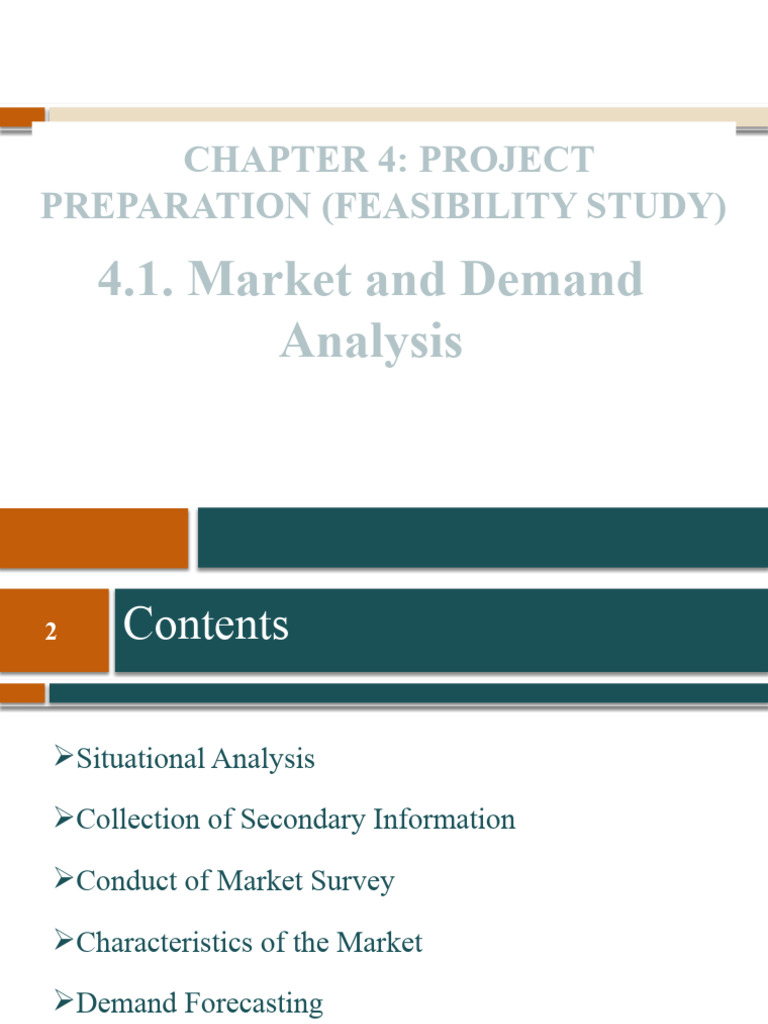 Chapter 4.1. Market Demand Analysis | PDF | Sampling (Statistics ...