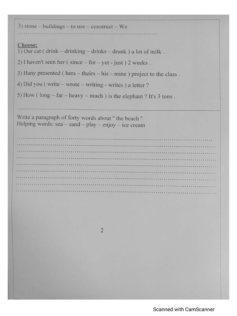 Part 2 Unit 5 Connect Plus | PDF