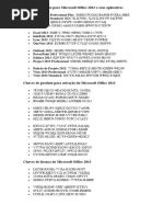 Chave de Produto Do Microsoft Office 2016 | PDF