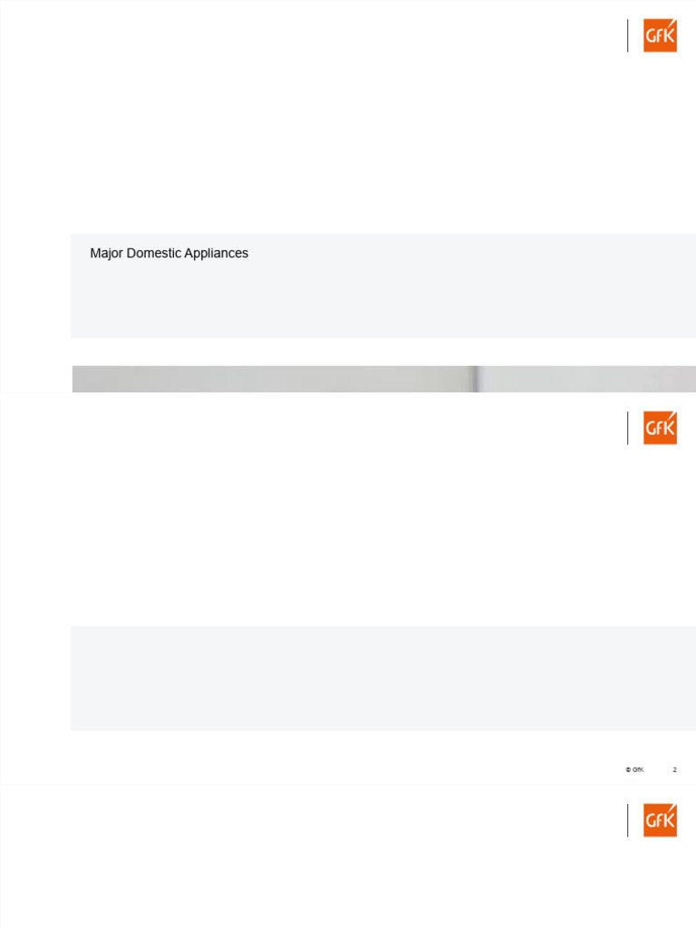 FINAL ANALIZA RAPORT GFK - MDA - RO - Dec23 | PDF | Domestic Implements | Manufactured Goods