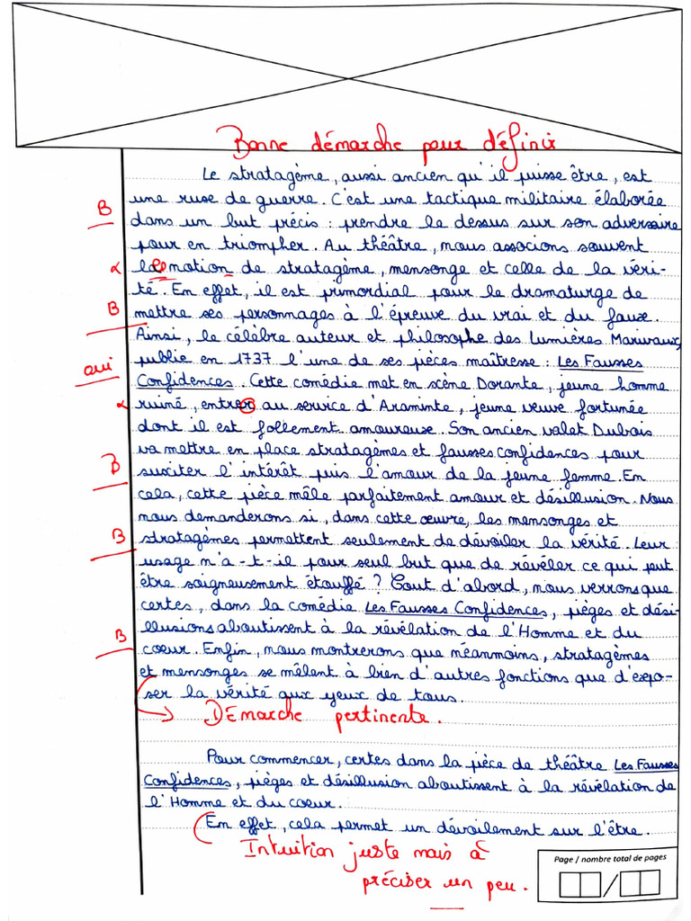 Dissert Les stratagèmes permettent ils seulement de dévoiler la vérité ... Dissert Les stratagèmes permettent ils seulement de dévoiler la vérité ...