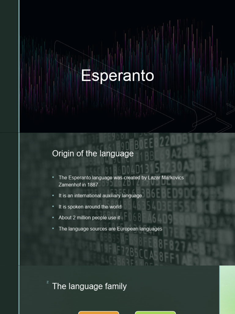 Esperanto | PDF | Language Arts & Discipline