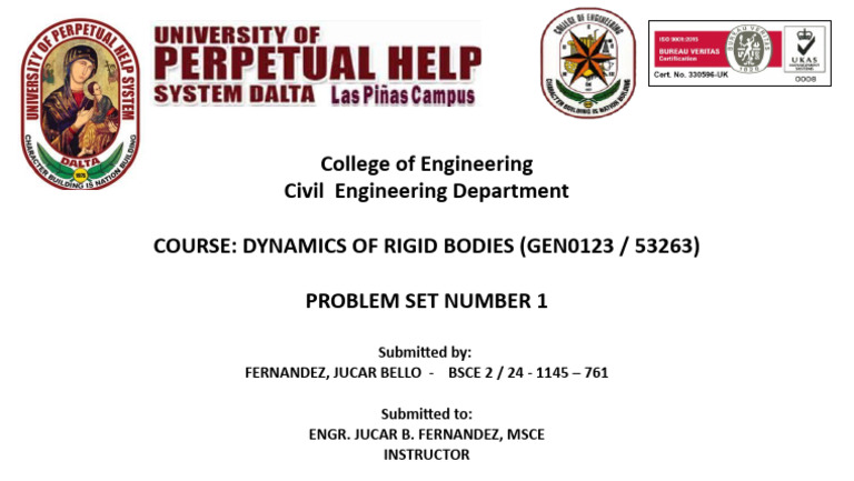 Problem Set Front Page | PDF