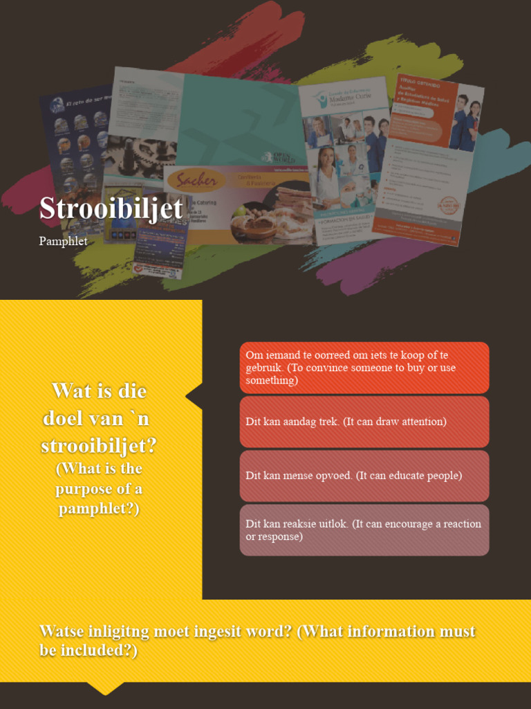 Die Strooibiljet | PDF
