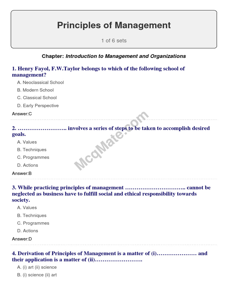 Understanding Management Principles | PDF | Human Resources | Employment