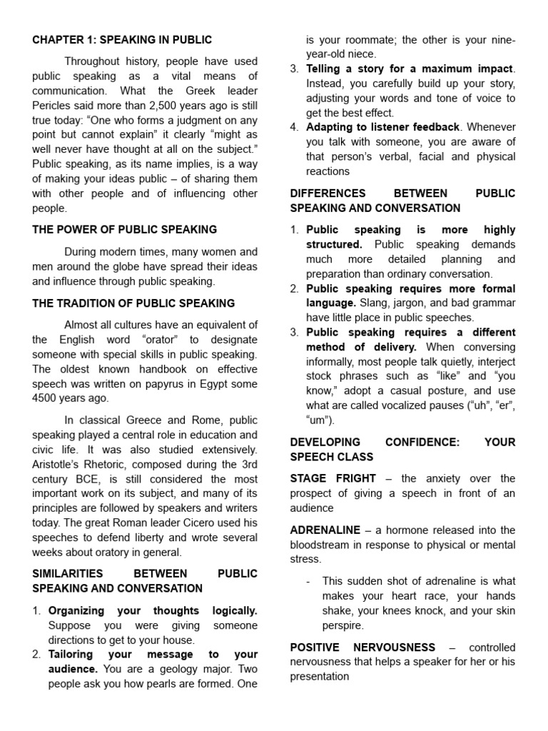 Pub Speak | PDF | Public Speaking | Communication