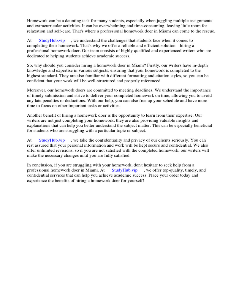Homework Doer Miami | Download Free PDF | Erectile Dysfunction | Homework