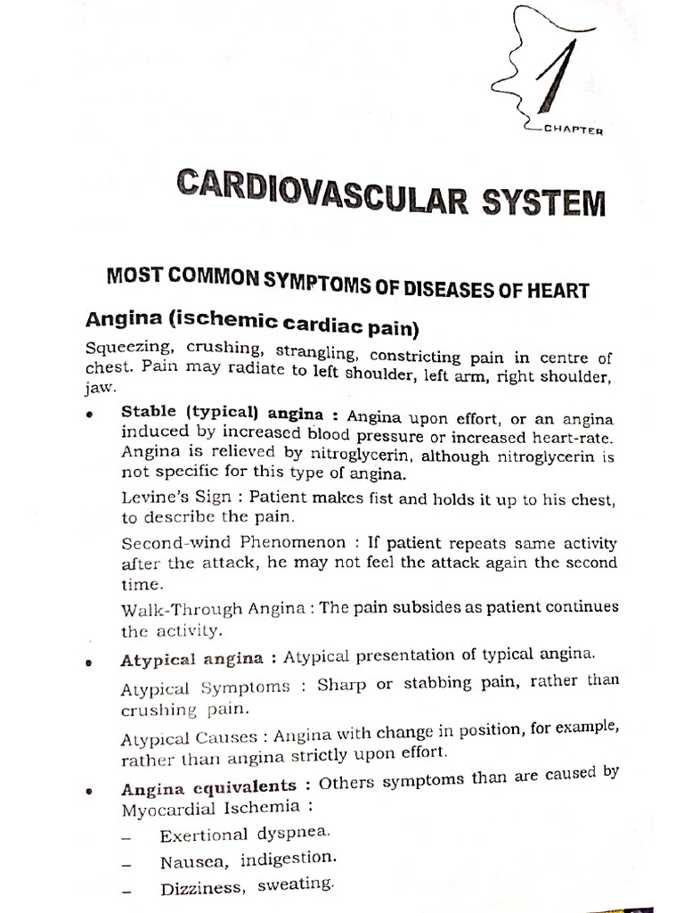 CVS System Notes With Therapeutic | PDF
